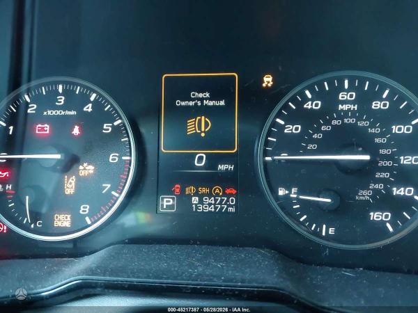 Black Subaru Outback 2022 in Klaipeda, with an engine capacity of 0.00 L and mileage of 224 thousand km for 8200 €, photo 7 on AUTOMOTO.COM.LV