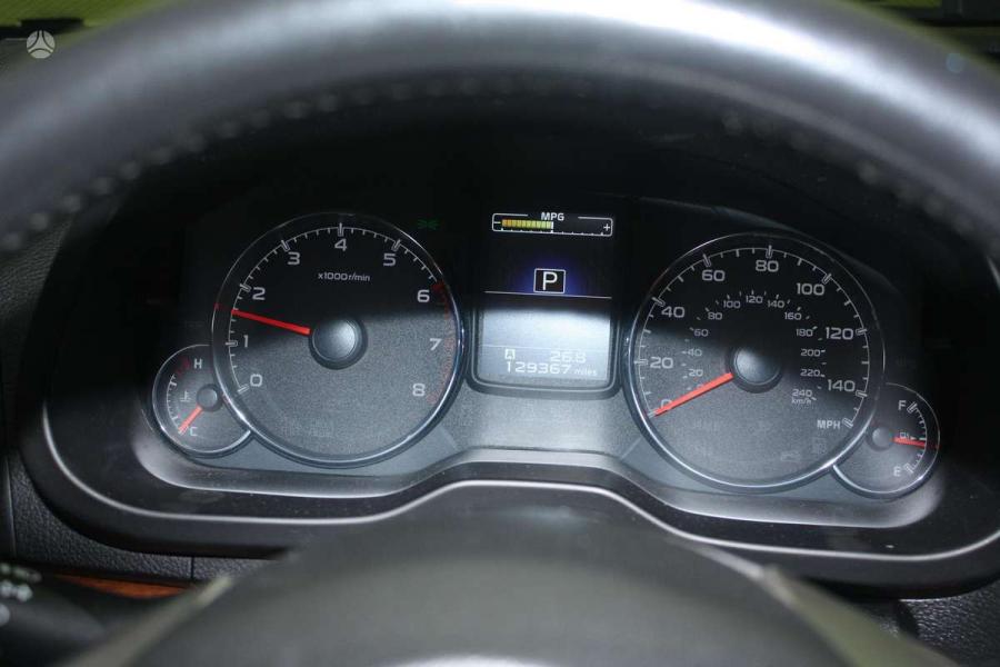 Melns Subaru Outback 2013 Kauņa, ar dzinēja tilpumu 2.46 L un nobraukumu 210 tūkst. km par 5700 €, foto 8 vietnē AUTOMOTO.COM.LV