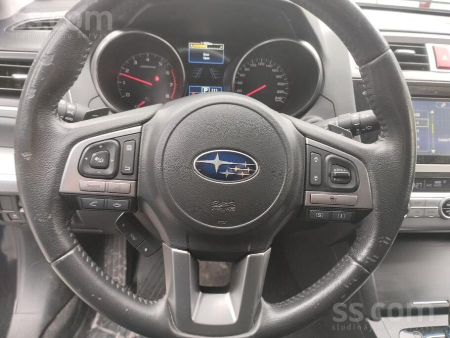 Melns Subaru Outback 2017 Jelgava, ar dzinēja tilpumu 2.50 L un nobraukumu 237 tūkst. km par 10500 €, foto 5 vietnē AUTOMOTO.COM.LV