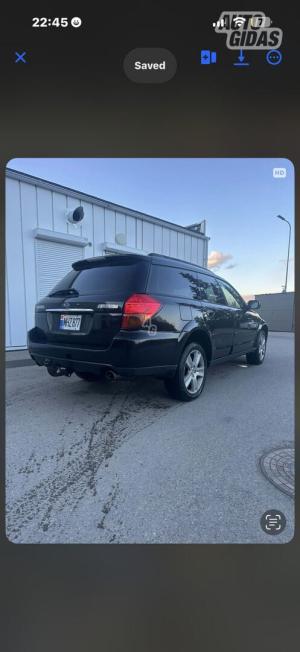 Melns Subaru Outback 2003 Utena, ar dzinēja tilpumu 3.00 L un nobraukumu 330 tūkst. km par 3999 €, foto  vietnē AUTOMOTO.COM.LV