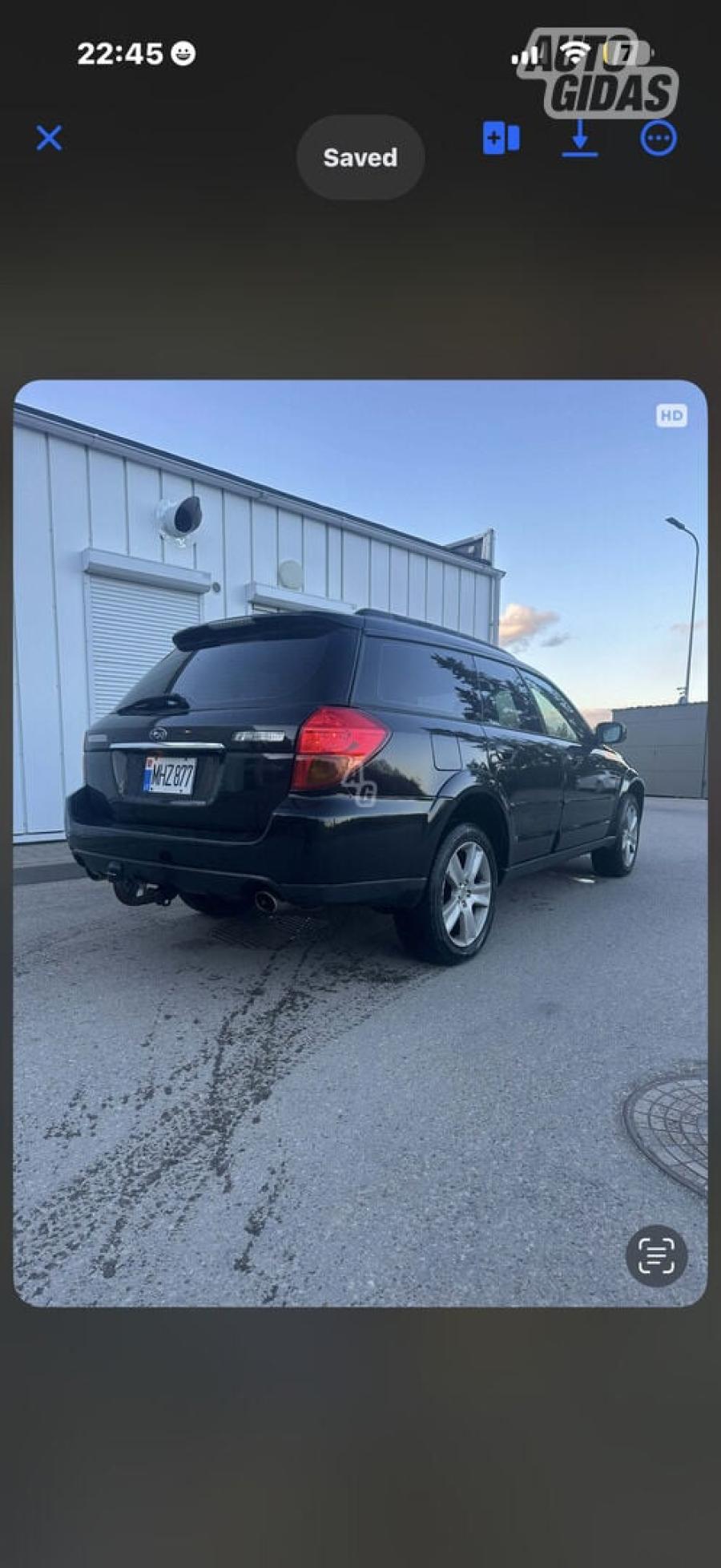 Melns Subaru Outback 2003 Utena, ar dzinēja tilpumu 3.00 L un nobraukumu 330 tūkst. km par 2999 €, foto 1 vietnē AUTOMOTO.COM.LV