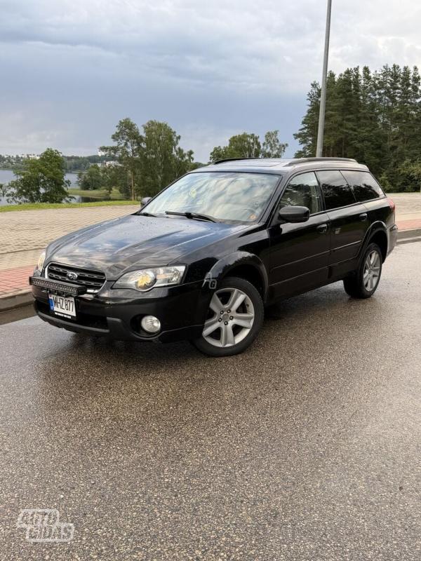 Black Subaru Outback 2003 in Utena, with an engine capacity of 3.00 L and mileage of 330 thousand km for 3000 €, photo 2 on AUTOMOTO.COM.LV
