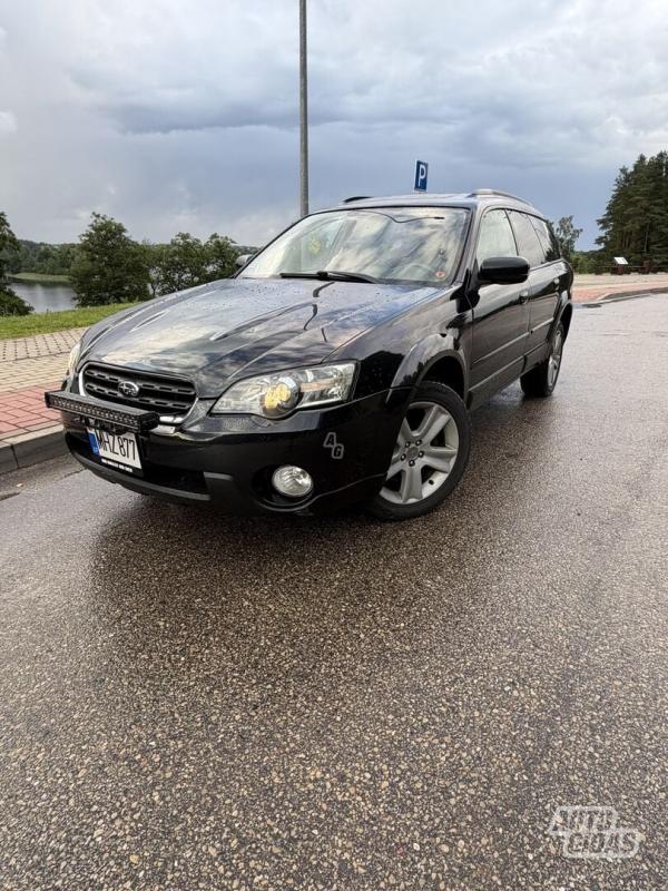 Black Subaru Outback 2003 in Utena, with an engine capacity of 3.00 L and mileage of 330 thousand km for 3000 €, photo 10 on AUTOMOTO.COM.LV
