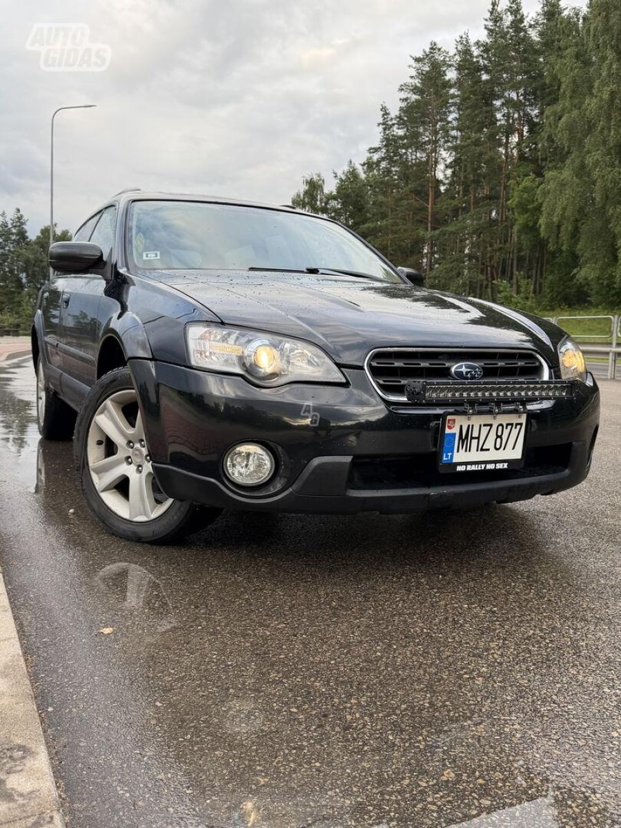Black Subaru Outback 2003 in Utena, with an engine capacity of 3.00 L and mileage of 330 thousand km for 2999 €, photo 12 on AUTOMOTO.COM.LV