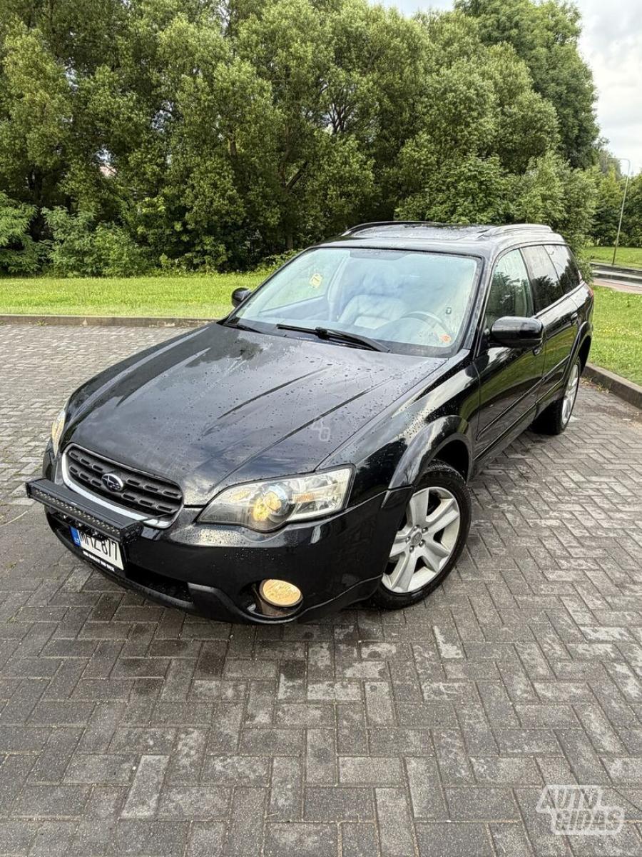 Black Subaru Outback 2003 in Utena, with an engine capacity of 3.00 L and mileage of 330 thousand km for 2999 €, photo 17 on AUTOMOTO.COM.LV