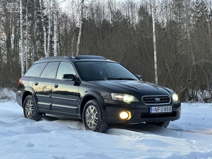Black Subaru Outback 2004 in Kazlu Ruda, with an engine capacity of 2.50 L and mileage of 250 thousand km for 2350 €, photo 2 on AUTOMOTO.COM.LV