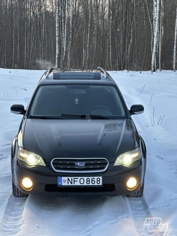 Black Subaru Outback 2004 in Kazlu Ruda, with an engine capacity of 2.50 L and mileage of 250 thousand km for 2350 €, photo 5 on AUTOMOTO.COM.LV