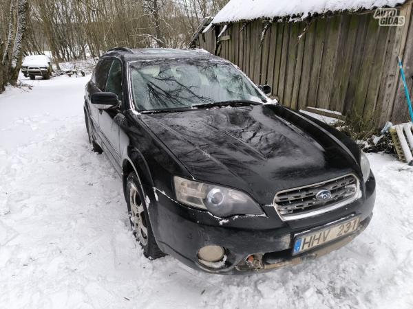 Melns Subaru Outback 2005 Utena, ar dzinēja tilpumu 2.50 L un nobraukumu 338 tūkst. km par 800 €, foto 1 vietnē AUTOMOTO.COM.LV