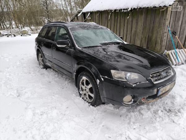 Melns Subaru Outback 2005 Utena, ar dzinēja tilpumu 2.50 L un nobraukumu 338 tūkst. km par 800 €, foto 2 vietnē AUTOMOTO.COM.LV