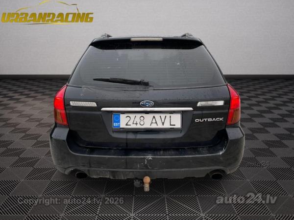 Black Subaru Outback 2005 in Tallinn, with an engine capacity of 2.50 L and mileage of 308 thousand km for 699 €, photo 5 on AUTOMOTO.COM.LV