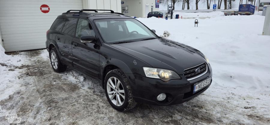 Black Subaru Outback 2005 in Rietavas, with an engine capacity of 2.50 L and mileage of 249 thousand km for 3200 €, photo 2 on AUTOMOTO.COM.LV