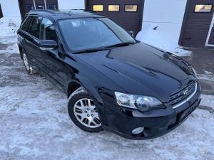 Black Subaru Outback 2005 in Utena, with an engine capacity of 2.46 L and mileage of 245 thousand km for 3950 €, photo 2 on AUTOMOTO.COM.LV