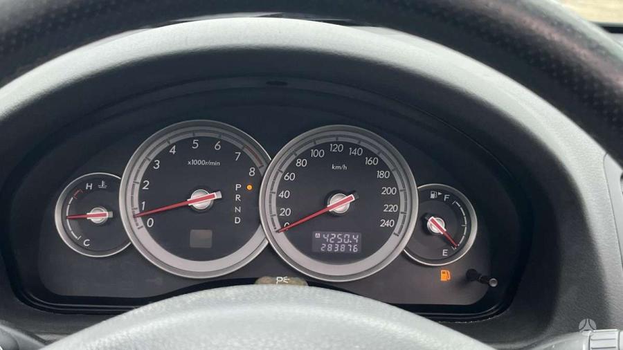 Black Subaru Outback 2005 in Silute, with an engine capacity of 3.00 L and mileage of 284 thousand km for 3150 €, photo 27 on AUTOMOTO.COM.LV