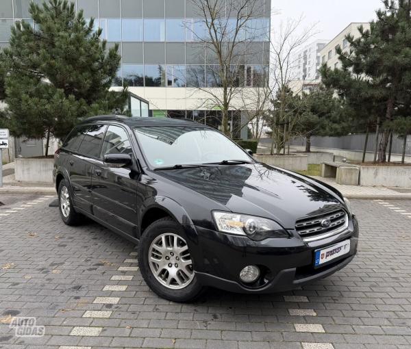 Black Subaru Outback 2006 in Vilnius, with an engine capacity of 2.50 L and mileage of 297 thousand km for 3599 €, photo 1 on AUTOMOTO.COM.LV