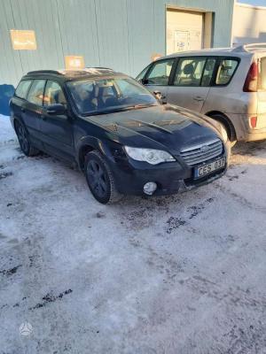 Black Subaru Outback 2006 in Vilnius, with an engine capacity of 2.46 L and mileage of 186 thousand km for 3300 €, photo 2 on AUTOMOTO.COM.LV
