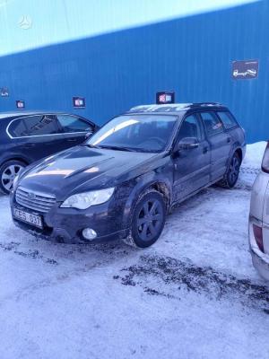 Black Subaru Outback 2006 in Vilnius, with an engine capacity of 2.46 L and mileage of 186 thousand km for 3300 €, photo 3 on AUTOMOTO.COM.LV