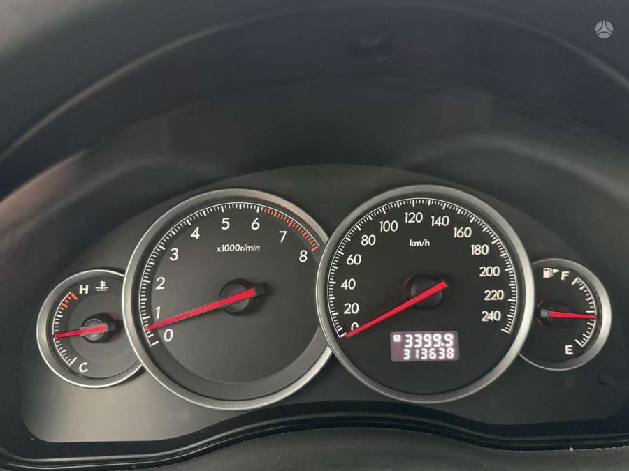 Black Subaru Outback 2006 in Vilnius, with an engine capacity of 2.46 L and mileage of 314 thousand km for 2750 €, photo 12 on AUTOMOTO.COM.LV