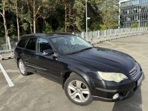 Черный Субару Аутбек 2007 в Вильнюс, объемом двигателя 2.50 л и пробегом 195 тыс. км за 3900 €, фото 3 на AUTOMOTO.COM.LV