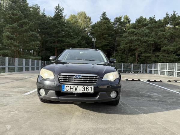 Black Subaru Outback 2007 in Vilnius, with an engine capacity of 2.50 L and mileage of 195 thousand km for 3900 €, photo 7 on AUTOMOTO.COM.LV