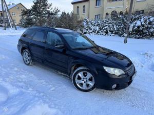 Black Subaru Outback 2008 in Vilnius, with an engine capacity of 2.46 L and mileage of 300 thousand km for 2450 €, photo 3 on AUTOMOTO.COM.LV