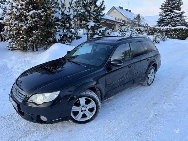 Black Subaru Outback 2008 in Vilnius, with an engine capacity of 2.46 L and mileage of 300 thousand km for 2450 €, photo 6 on AUTOMOTO.COM.LV