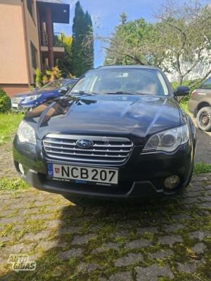 Black Subaru Outback 2008 in Utena, with an engine capacity of 2.50 L and mileage of 213 thousand km for 4999 €, photo 6 on AUTOMOTO.COM.LV