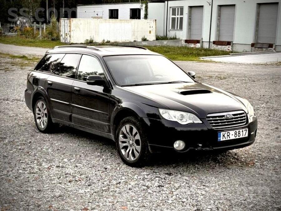 Melns Subaru Outback 2008 Rīga, ar dzinēja tilpumu 2.00 L un nobraukumu 280 tūkst. km par 1800 €, foto 1 vietnē AUTOMOTO.COM.LV