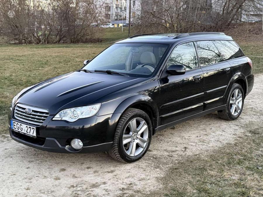 Melns Subaru Outback 2009 Viļņa, ar dzinēja tilpumu 2.46 L un nobraukumu 231 tūkst. km par 2850 €, foto 2 vietnē AUTOMOTO.COM.LV