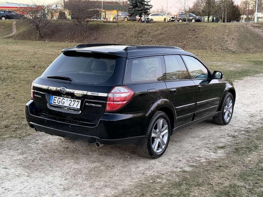 Melns Subaru Outback 2009 Viļņa, ar dzinēja tilpumu 2.46 L un nobraukumu 231 tūkst. km par 2850 €, foto 6 vietnē AUTOMOTO.COM.LV