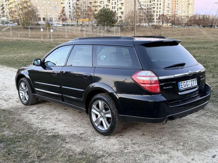 Melns Subaru Outback 2009 Viļņa, ar dzinēja tilpumu 2.46 L un nobraukumu 231 tūkst. km par 2850 €, foto 8 vietnē AUTOMOTO.COM.LV