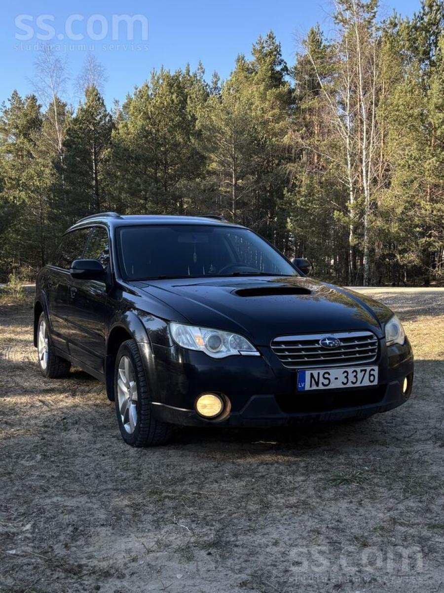 Black Subaru Outback 2009 in Riga, with an engine capacity of 2.00 L and mileage of 288 thousand km for 2500 €, photo 3 on AUTOMOTO.COM.LV