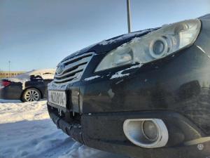 Black Subaru Outback 2010 in Kaunas, with an engine capacity of 2.50 L and mileage of 327 thousand km for 1500 €, photo 13 on AUTOMOTO.COM.LV