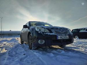 Black Subaru Outback 2010 in Kaunas, with an engine capacity of 2.50 L and mileage of 327 thousand km for 1500 €, photo 14 on AUTOMOTO.COM.LV
