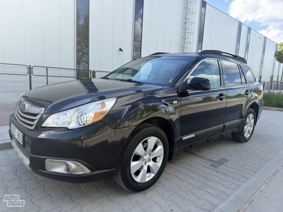 Black Subaru Outback 2011 in Vilnius, with an engine capacity of 2.50 L and mileage of 340 thousand km for 6500 €, photo 11 on AUTOMOTO.COM.LV