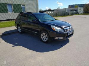 Black Subaru Outback 2011 in Ukmerge, with an engine capacity of 2.50 L and mileage of 418 thousand km for 4840 €, photo 19 on AUTOMOTO.COM.LV