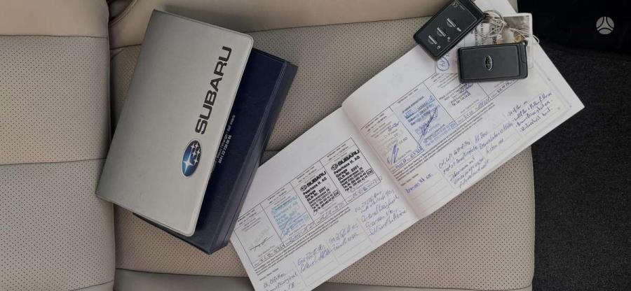 Black Subaru Outback 2011 in Vilnius, with an engine capacity of 2.46 L and mileage of 260 thousand km for 6350 €, photo 19 on AUTOMOTO.COM.LV