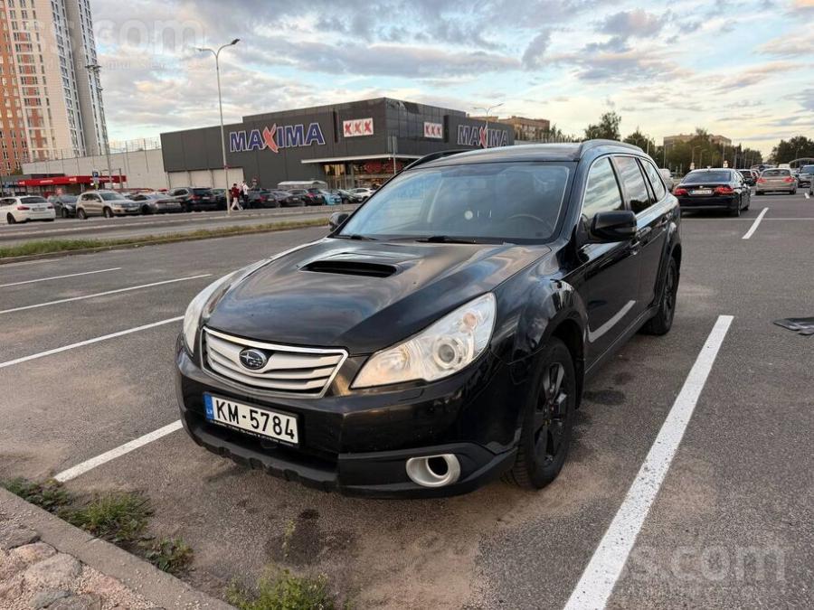 Melns Subaru Outback 2011 Rīga, ar dzinēja tilpumu 2.00 L un nobraukumu 296 tūkst. km par 2800 €, foto 1 vietnē AUTOMOTO.COM.LV