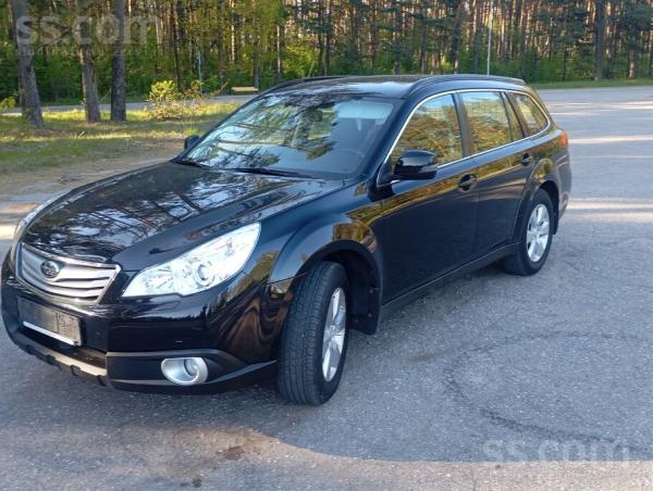 Black Subaru Outback 2012 in Jurmala, with an engine capacity of 2.50 L and mileage of 0 thousand km for 5450 €, photo 1 on AUTOMOTO.COM.LV