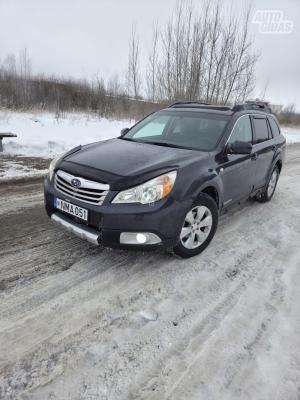 Melns Subaru Outback 2012 Utena, ar dzinēja tilpumu 2.50 L un nobraukumu 210 tūkst. km par 6350 €, foto  vietnē AUTOMOTO.COM.LV