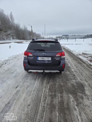 Black Subaru Outback 2012 in Utena, with an engine capacity of 2.50 L and mileage of 210 thousand km for 6350 €, photo 6 on AUTOMOTO.COM.LV