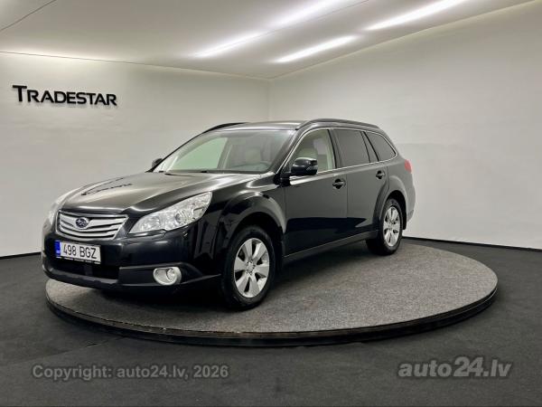 Melns Subaru Outback 2012 Pērnava, ar dzinēja tilpumu 2.50 L un nobraukumu 329 tūkst. km par 3990 €, foto 1 vietnē AUTOMOTO.COM.LV