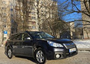 Black Subaru Outback 2013 in Riga, with an engine capacity of 2.50 L and mileage of 255 thousand km for 7250 €, photo 3 on AUTOMOTO.COM.LV