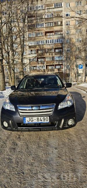 Black Subaru Outback 2013 in Riga, with an engine capacity of 2.50 L and mileage of 255 thousand km for 7250 €, photo 8 on AUTOMOTO.COM.LV