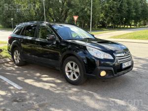 Black Subaru Outback 2013 in Tukums, with an engine capacity of 2.00 L and mileage of 304 thousand km for 3450 €, photo 3 on AUTOMOTO.COM.LV