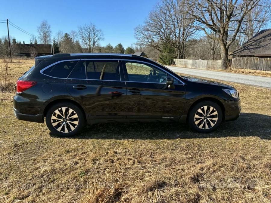 Melns Subaru Outback 2015 Tallina, ar dzinēja tilpumu 2.50 L un nobraukumu 266 tūkst. km par 9900 €, foto 1 vietnē AUTOMOTO.COM.LV