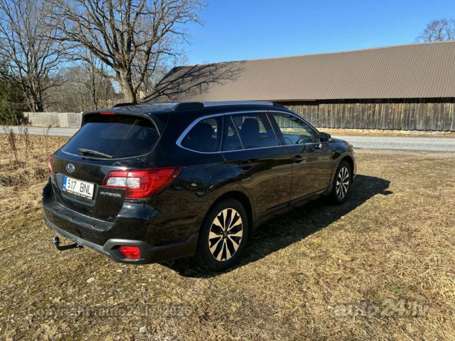 Melns Subaru Outback 2015 Tallina, ar dzinēja tilpumu 2.50 L un nobraukumu 266 tūkst. km par 9900 €, foto 4 vietnē AUTOMOTO.COM.LV
