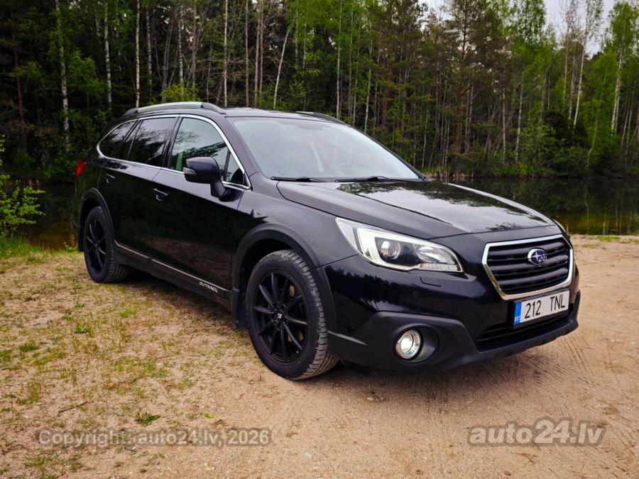 Melns Subaru Outback 2015 Jegeva, ar dzinēja tilpumu 2.00 L un nobraukumu 199 tūkst. km par 13500 €, foto 1 vietnē AUTOMOTO.COM.LV