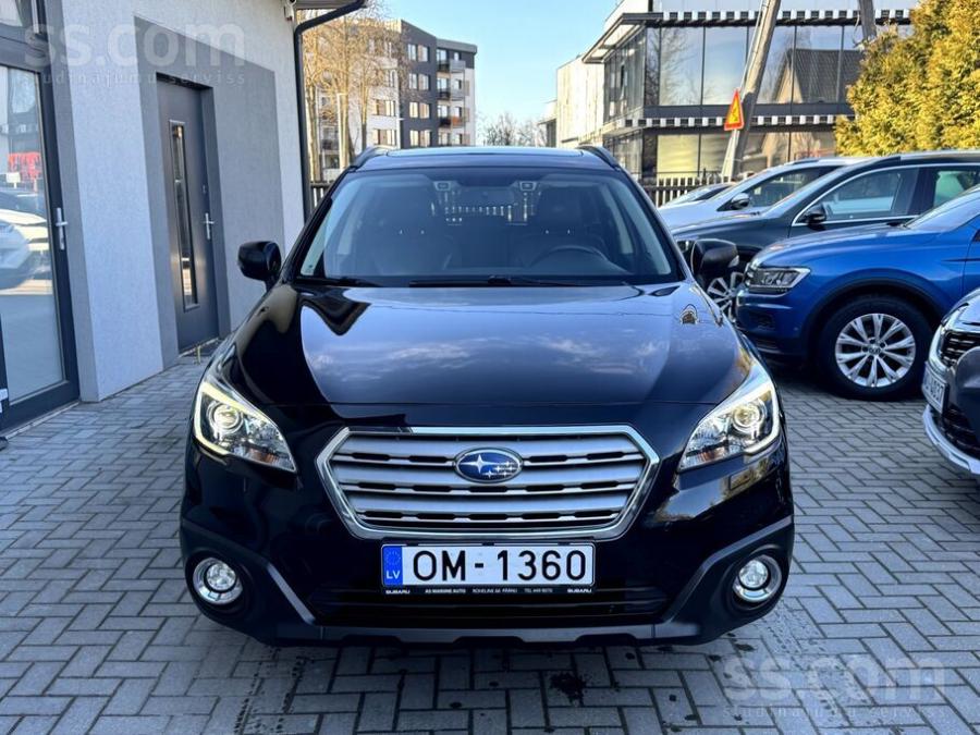 Black Subaru Outback 2015 in Riga, with an engine capacity of 2.50 L and mileage of 267 thousand km for 11900 €, photo 7 on AUTOMOTO.COM.LV