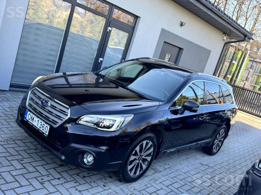 Black Subaru Outback 2015 in Riga, with an engine capacity of 2.50 L and mileage of 267 thousand km for 11900 €, photo 8 on AUTOMOTO.COM.LV