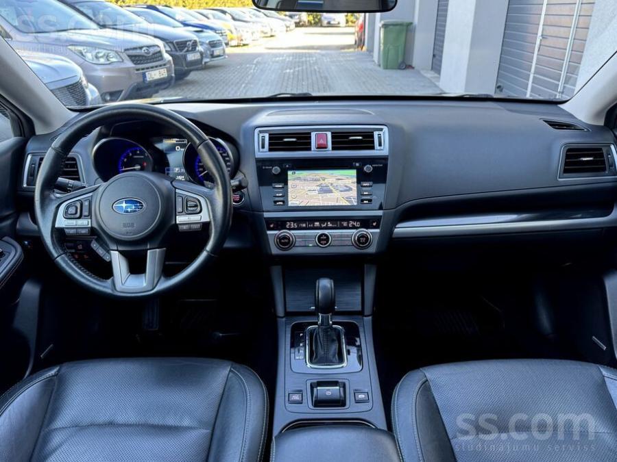 Black Subaru Outback 2015 in Riga, with an engine capacity of 2.50 L and mileage of 267 thousand km for 11900 €, photo 13 on AUTOMOTO.COM.LV